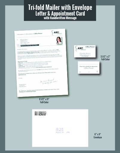Handwritten Letter - Focus Mailers